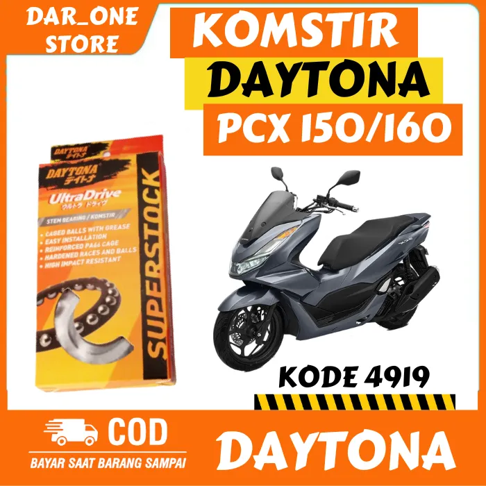 KOMSTIR DAYTONA ORIGINAL HONDA PCX 150/160 CC | Lazada Indonesia