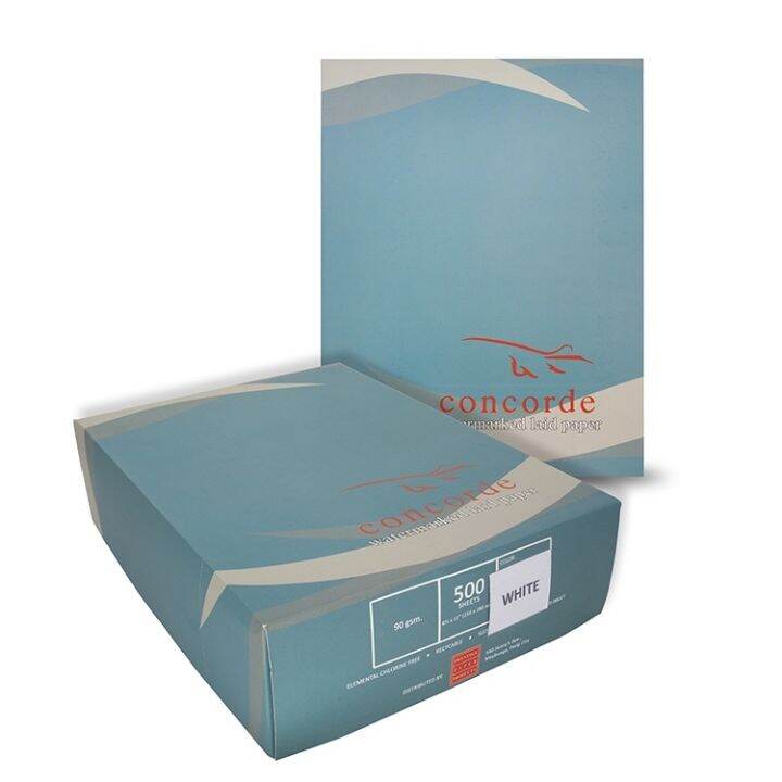 ylt.ph Concorde Laid Specialty Papers 90gsm 500's per ream | Lazada PH