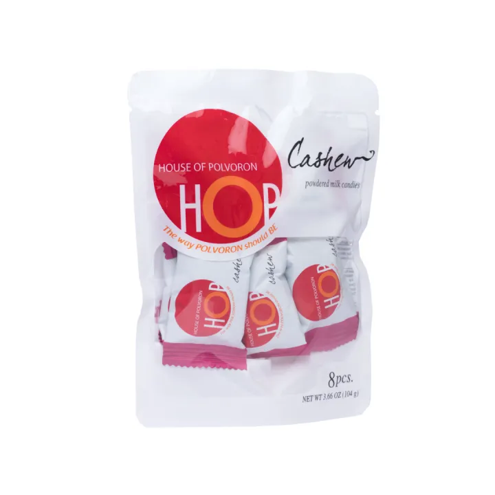 HOP House of Polvoron Cashew Pouch 104g, 8pcs | Lazada PH