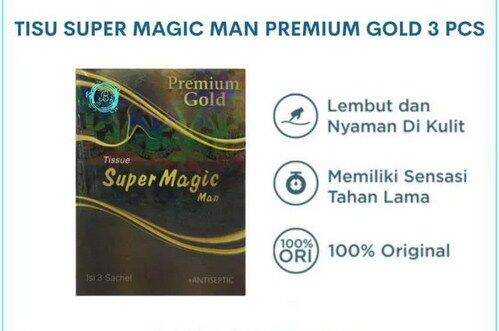 Tisu Super Magic Premium Gold Isi Tissue Antiseptic | Lazada Indonesia