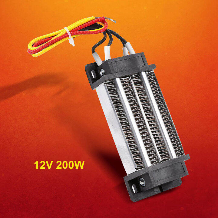 Thermostatic PTC Heaters 200W DC 12V Electric Insulated Ceramic ...