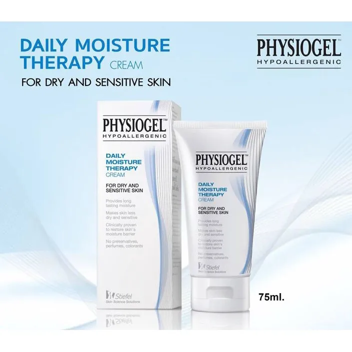Physiogel Daily Moisture Therapy Cream For Dry And Sensitive Skin 75ml ครีมบำรุงสำหรับผิวแห้ง ...