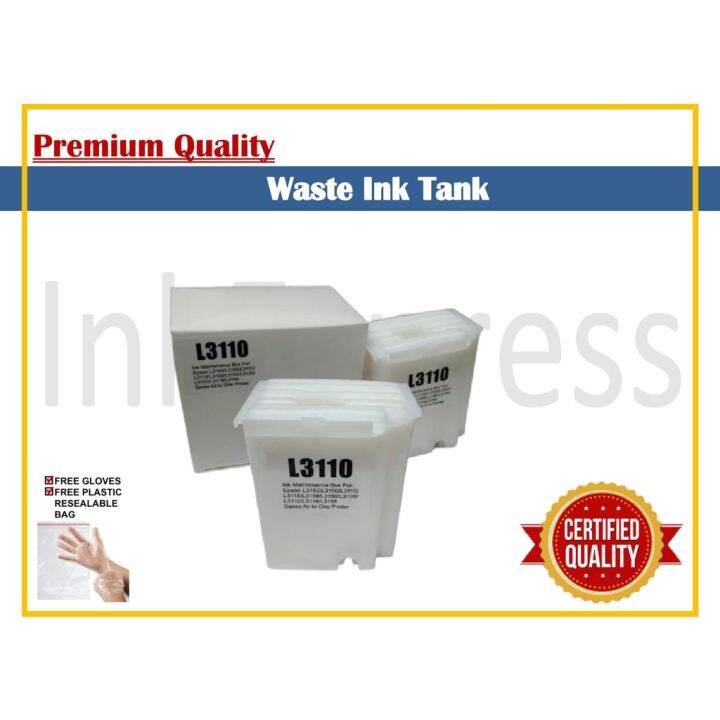 Waste Ink Tank Sponge Pad for Epson L1110 L1116 L3110 L3210 L3116 L3150 ...