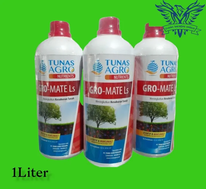 Nutrisi Tanaman Gro-Mate Ls 1 Liter Gromate Meningkatkan Kesuburan ...