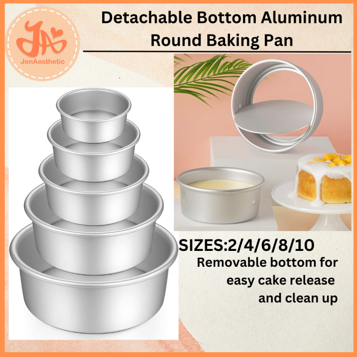 JenAesthetic Best Seller! Baking Pan Detachable Bottom Aluminum Round ...
