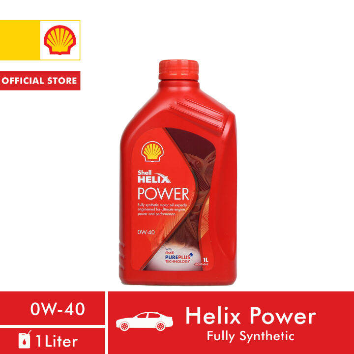 Shell Helix Power 0W-40 Fully Synthetic Car Engine Oil 1 Liter | Lazada PH