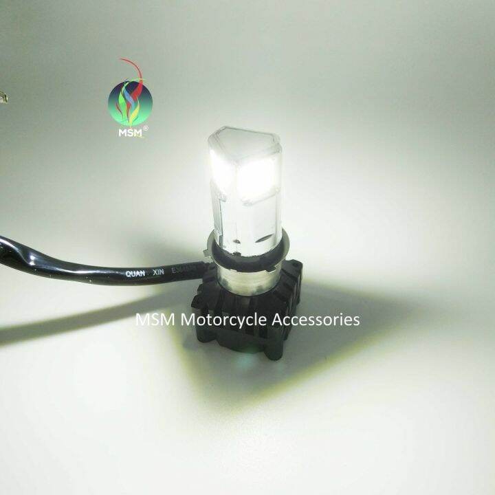 MSM Headlight 3 LED Steady and Flash Motorcycle | Lazada PH