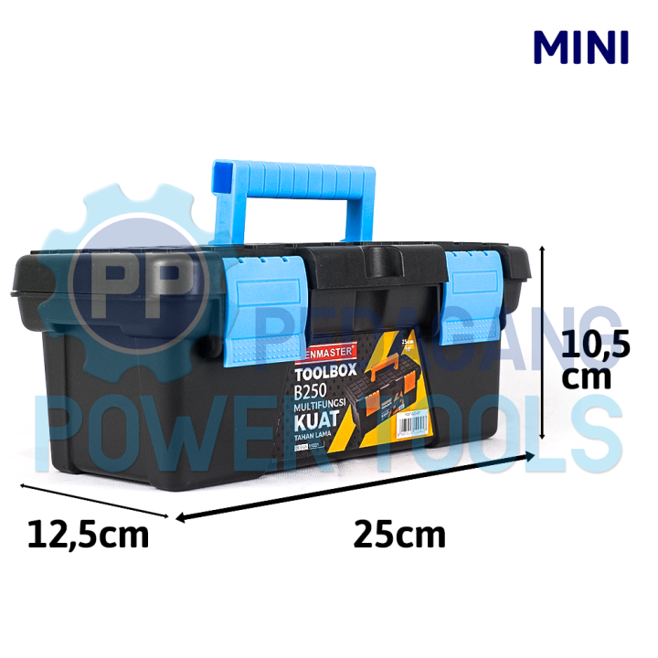 Kenmaster Tool Box Mini - Biru | Lazada Indonesia
