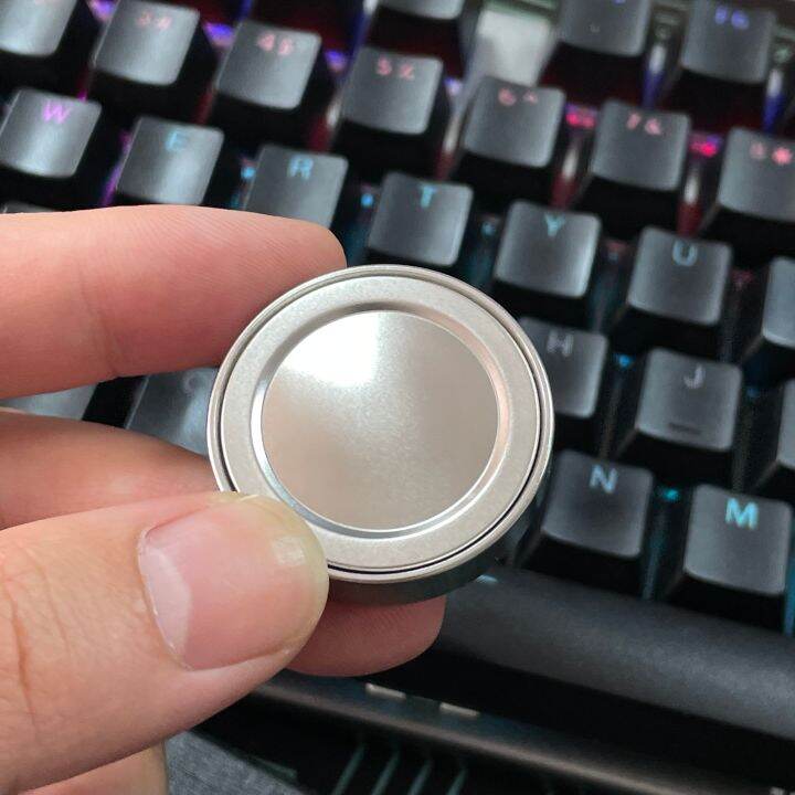 Press Rebound Coin Haptic Coins Fidget Clicker EDC Adult Metal Fidget ...