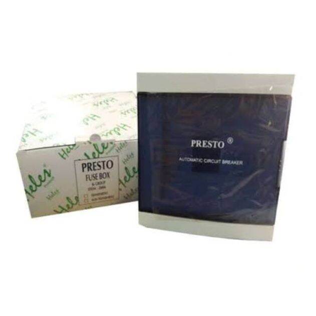 PRESTO BOX MCB 6 GROUP TANAM INBOW TUTUP TRANSPARAN HELES BOX MCB IB ...