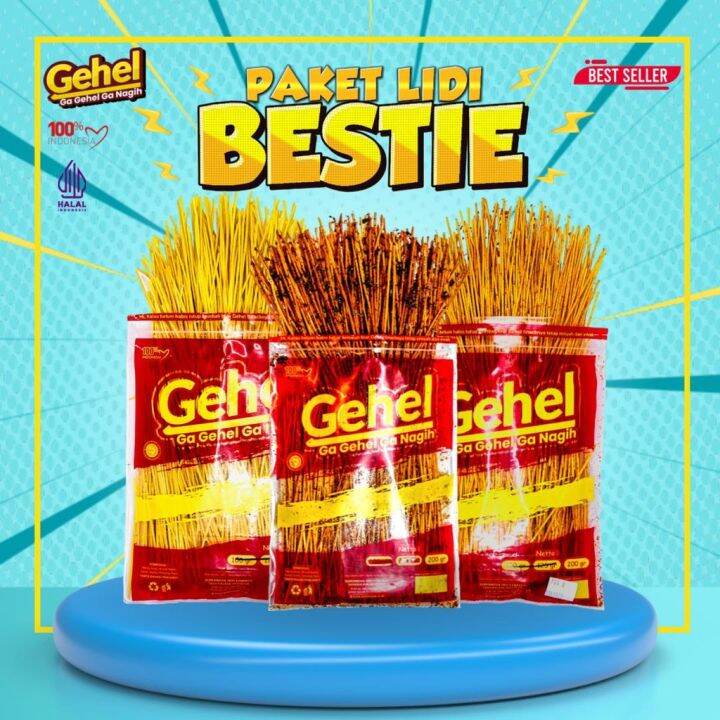 Gehel Lidi Bestie - Makanan Ringan | Lazada Indonesia