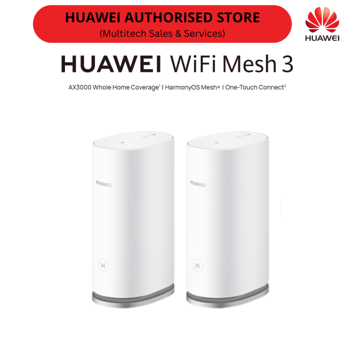 Huawei Wifi Mesh 3 Harmony OS Mesh + Optimal Network Performance. | Lazada