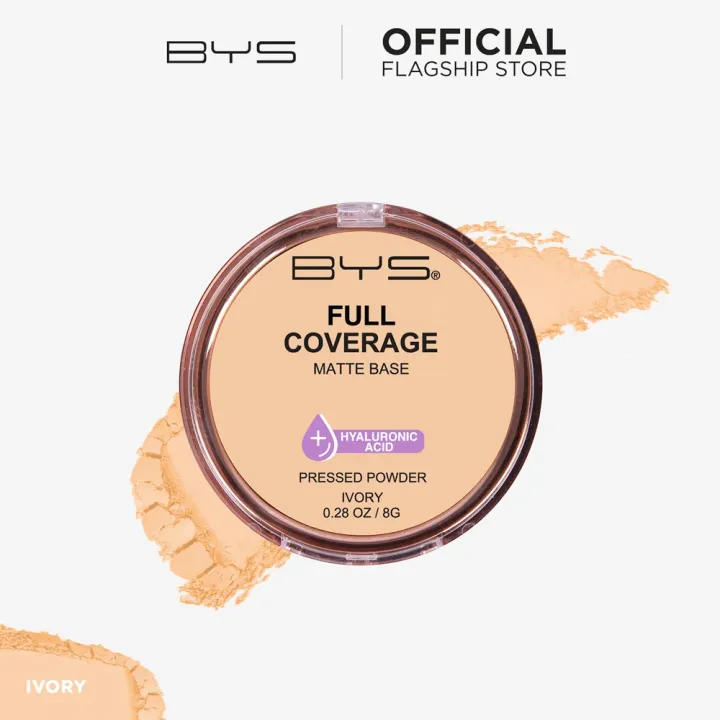 BYS Full Coverage Pressed Powder- Ivory | Lazada PH