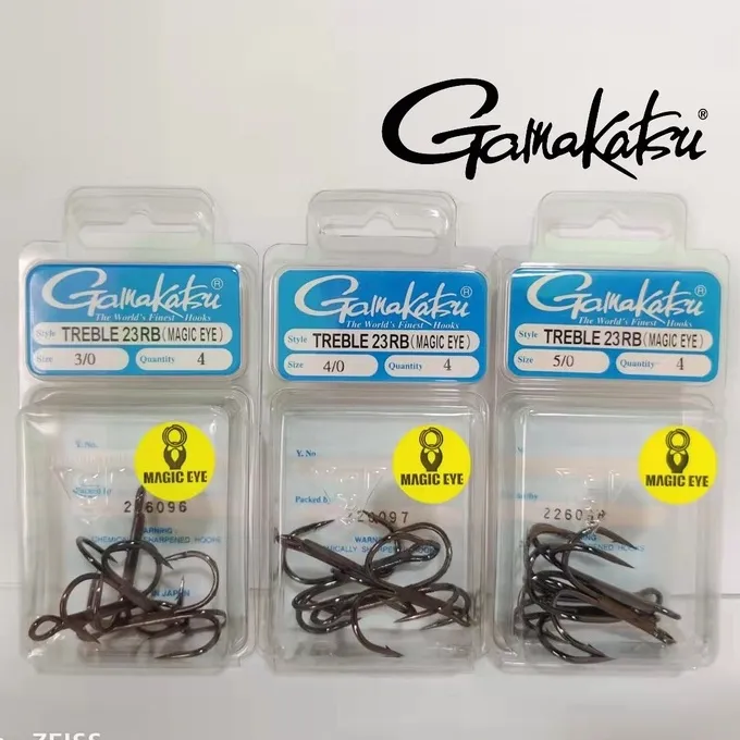 GAMAKATSU TREBLE 23 RB MAGIC EYE (MADE IN JAPAN) | Lazada