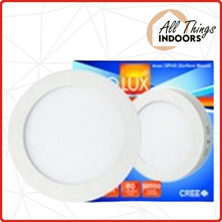 Eurolux Panel Light Surface Round 6W Daylight | Lazada PH