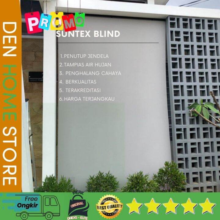 Suntex Blind-Tirai Outdoor Tampias Air Hujan | Lazada Indonesia