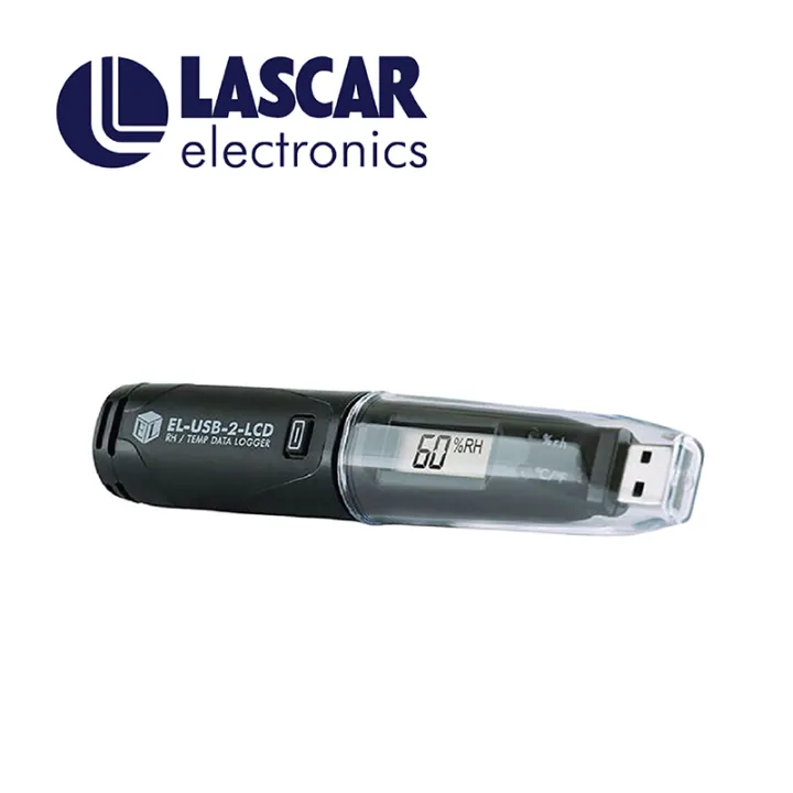 Lascar EL-21CFR-2-LCD เครื่องบันทึกอุณหภูมิ/ความชื้น 21CFR Temperature ...