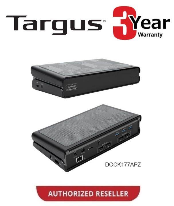 Targus Universal USB 3.0 DV4K Docking Station with Power (Black ...