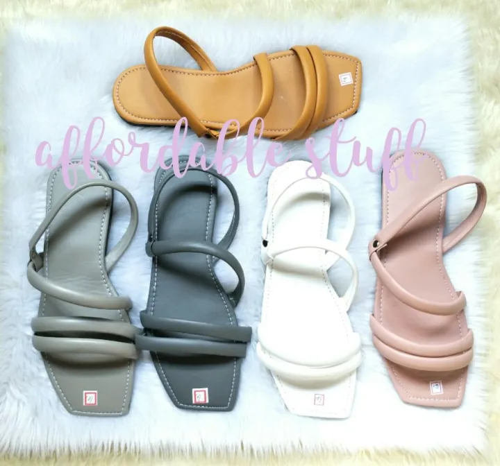 V2 MARIKINA FLATS / SANDALS ( NEW STICK STYLE SANDALS ) | Lazada PH