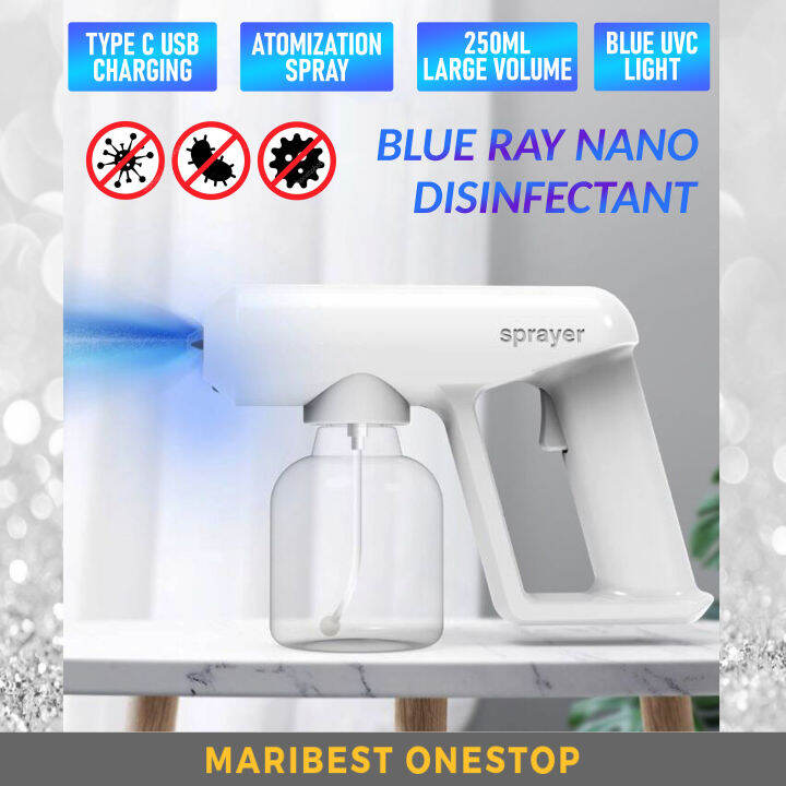 250ML LIGHTWEIGHT SPRAYER WIRELESS UV DISINFECTANT FOGGING MACHINE ...