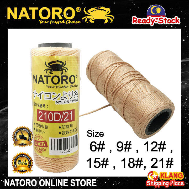 NATORO Nylon String Twine / Multi-Purpose Nylon Twine [ Ready Stock ] | Lazada
