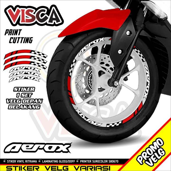 Stiker Velg List Velg Motor Cutting Sticker Velk All Aerox Variasi ...
