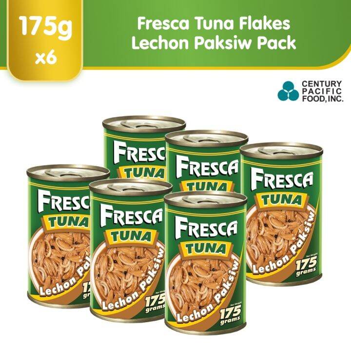 Fresca Tuna Flakes Lechon Paksiw 175g x6 | Lazada PH