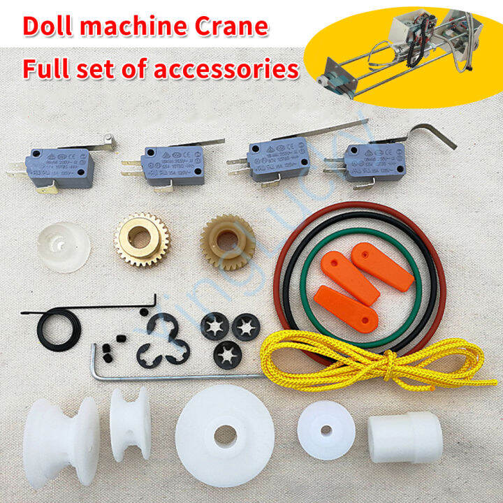10 Piece Crane Machine Parts Claw Machine Kit Parts Micro Switch Crane ...