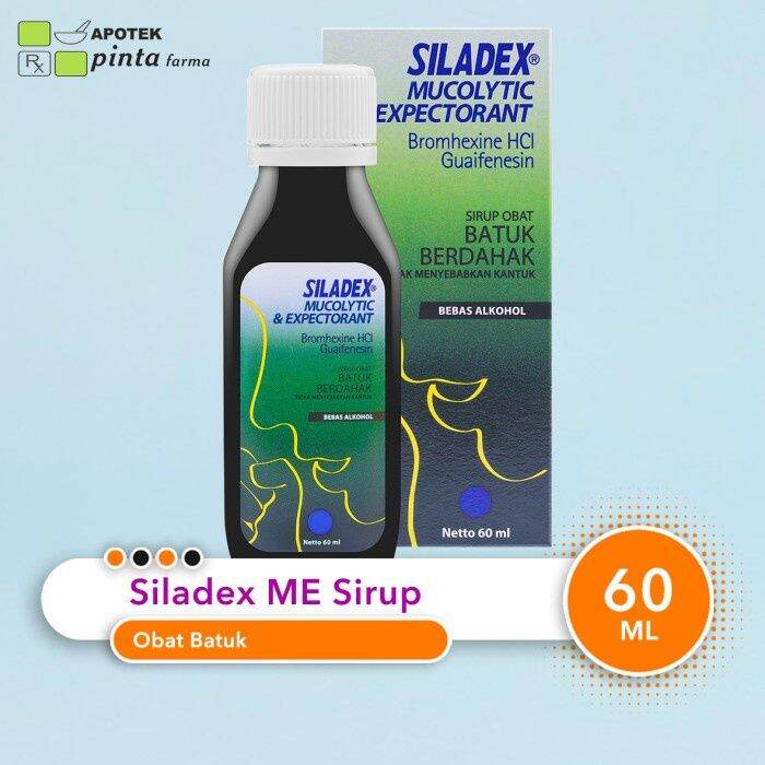Siladex Mucolityic Ekspektoran Sirup ( Siladex Hijau ) | Lazada Indonesia