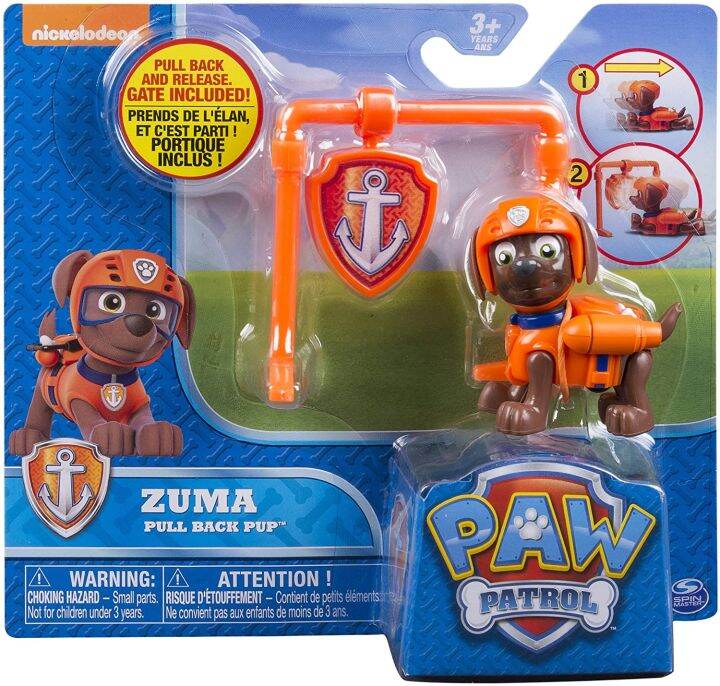 PAW PATROL PULL BACK PUP ZUMA ORIGINAL PAW PATROL ZUMA | Lazada Indonesia