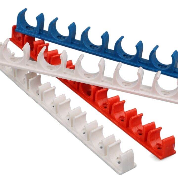 2pcs 16mm 20mm water pipe clamp PVC PPR pipe support hook water tube ...