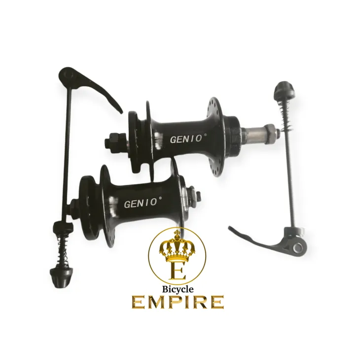 Hub Freehub Sepeda 36 Hole Genio Disc Brake QR Drat Ulir Six Bolt ...