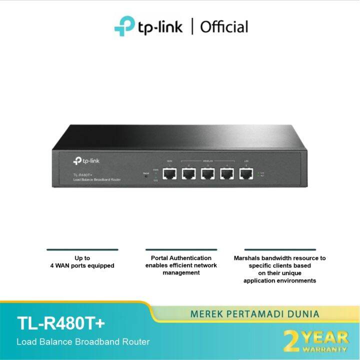 TP-LINK TL-R480T+ Load Balance Broadband Router | Lazada Indonesia