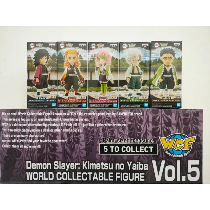 Kimetsu no Yaiba WCF Vol.5 - Demon Slayer World Collectable Figure (Bandai Spirits) | Lazada.co.th