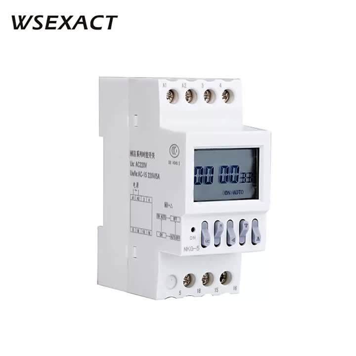 2ช่อง LCD Infinite Cycle Timer ไมโครคอมพิวเตอร์ Programmable Timer Din ...