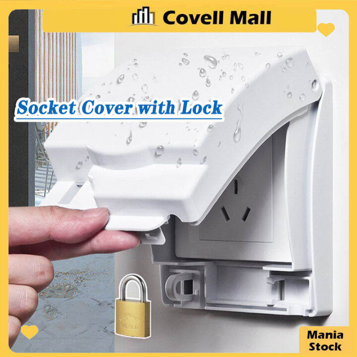 86-Type Electric Vehicle Charging Socket Cover With Lock Socket ...