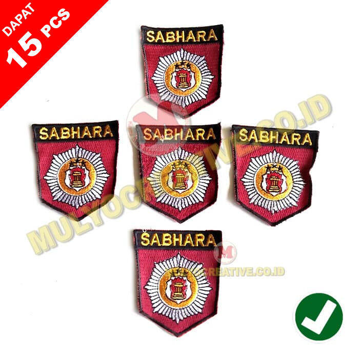 Bordir Bet Logo Sabhara Emblem Sabhara Atribut Seragam Kerja Murah ...
