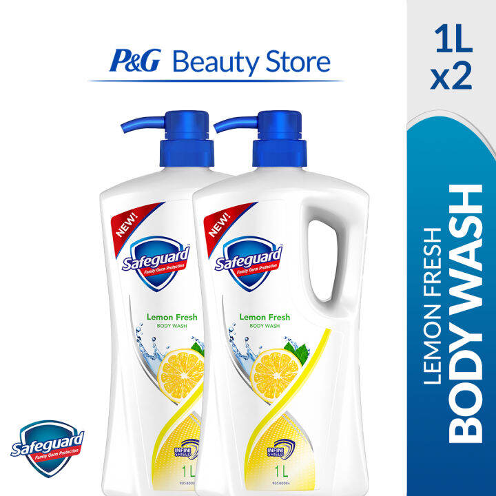 Safeguard Lemon Fresh Body Wash 1l Duo Lazada Ph