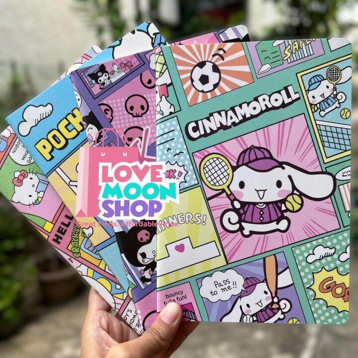 Sanrio Thin Notebook Set of 4 (Lined Paper) | Lazada PH