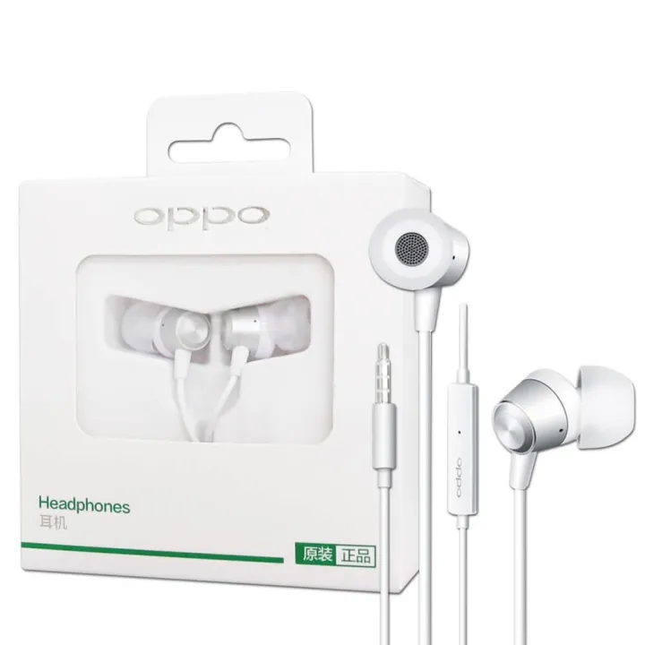 Original Oppo Headset Wire Control with Mic MH130 | Lazada PH