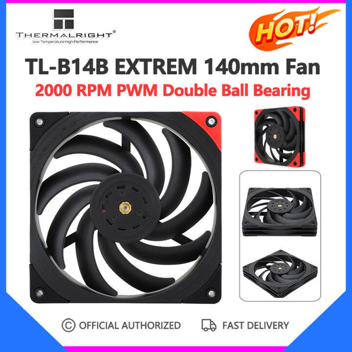Thermalright TL-B14B EXTREM 140mm Chassis Fan 2000RPM 4PIN PWM ...