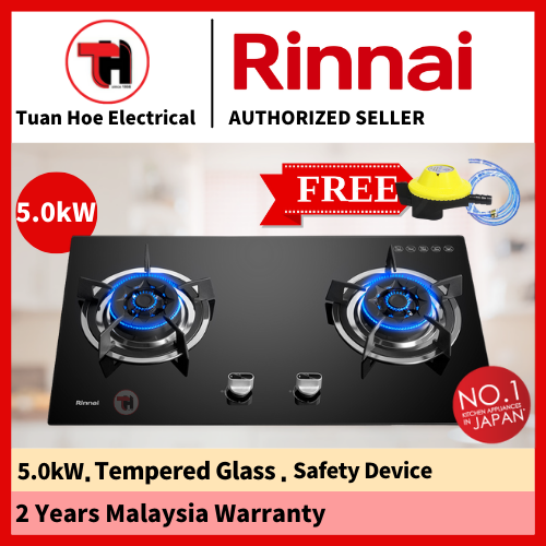 RINNAI RB-782G Built-In Gas Hob [FREE GAS REGULATOR SET] | Lazada
