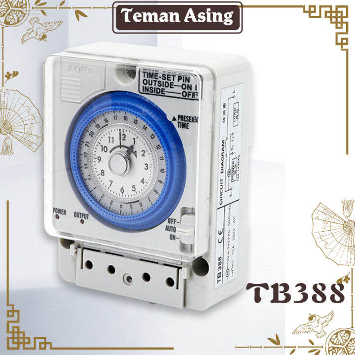 Theben Timer Switch Industri Otomatis 24 Jam Untuk Kontrol Otomatis ...