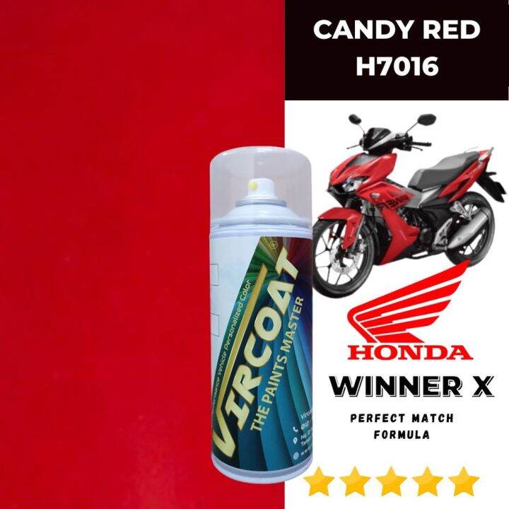 HONDA WINNER X CANDY RED H7016 Cat 2k Aikka Cat Motor DIY Aerosol Cat ...