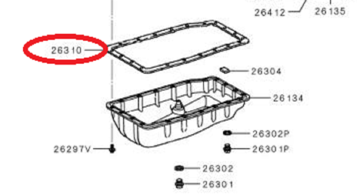 ปะเก็นอ่างน้ำมันเกียร์ออโต้ ออนิว ไทรทัน All New Triton Mitsubishi แท้ ...