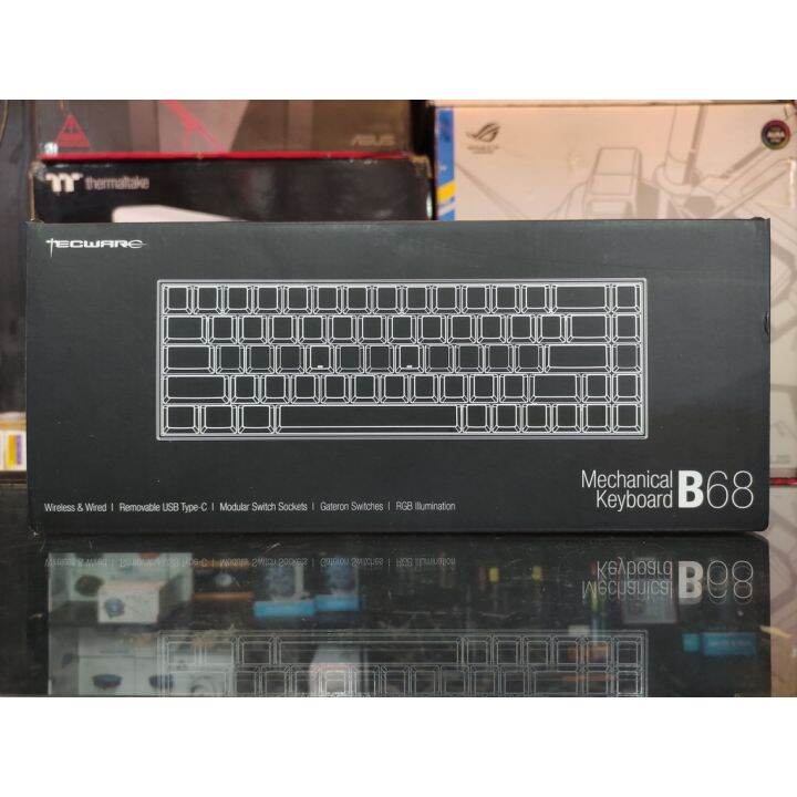 Tecware B68 Wireless Bluetooth Mechanical Keyboard Black | Lazada PH