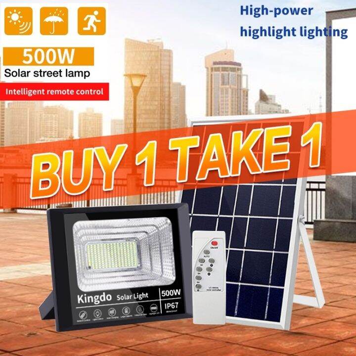 200W 500W 45W LED Flood Light IP67 Waterproof Solar Panel Solar Lamp ...