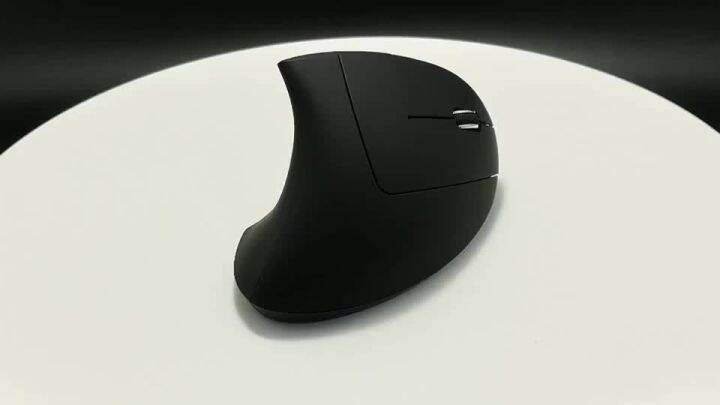 Wireless Mouse Vertical Left and Right Hand Gaming Mouse USB Computer ...