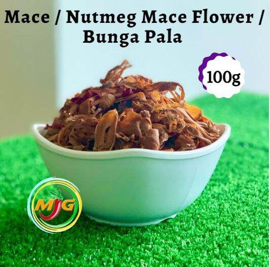 Mace / Nutmeg Mace Flower / Bunga Pala - 100g | Lazada