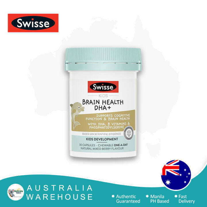 Swisse Kids Brain Health DHA + 30 Capules | Lazada PH